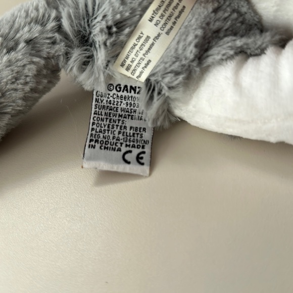 GANZ | Toys | New Webkinz Grey Wolf Rare Hm358 Sealed With Code Retired ...